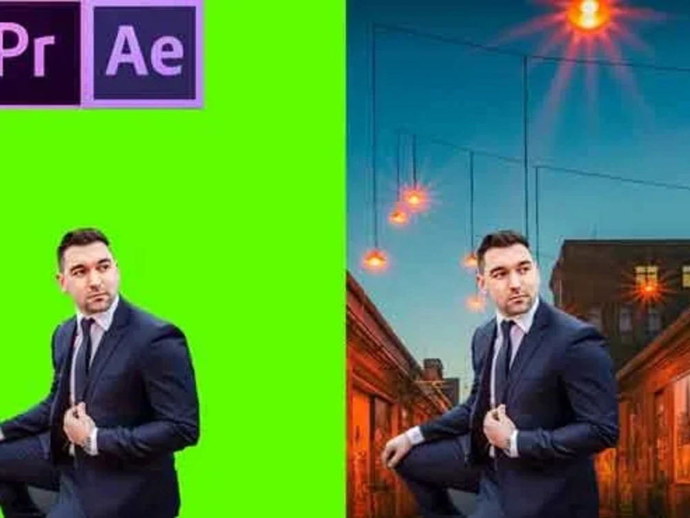 A green screen editing service here | Upwork