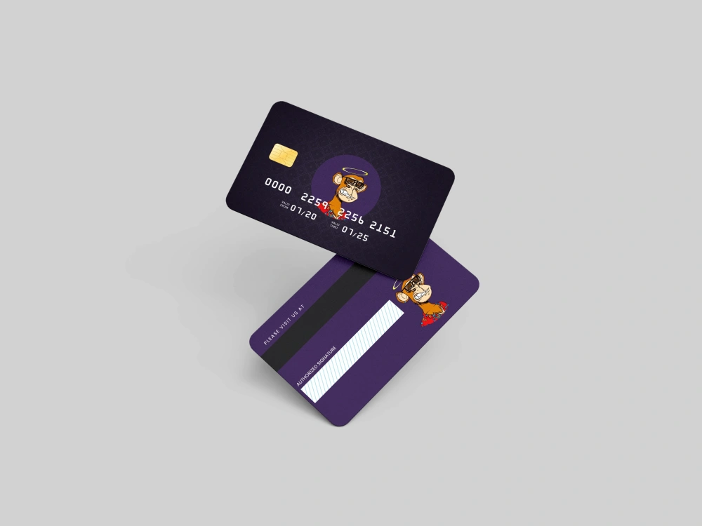 Credit debit master visa gift membership discount VIP card design | Upwork