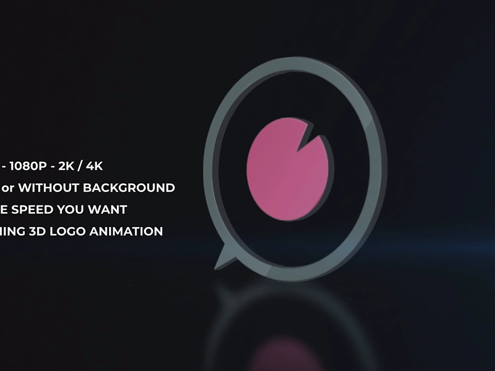 3D spinning logo animation | Upwork