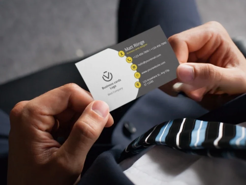 A professional business card design | Upwork