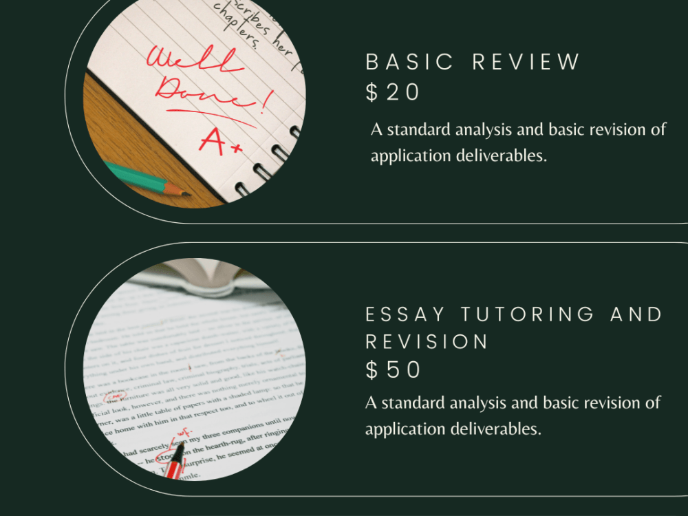 College Application: Comprehensive Review & Revision | Upwork
