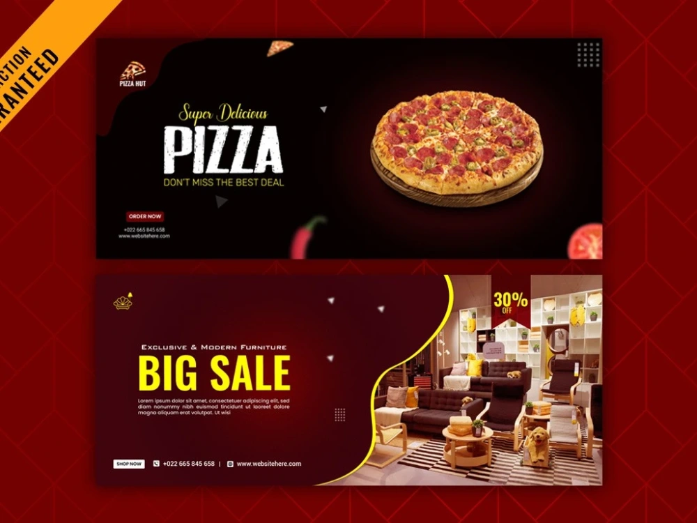 Premium quality web banner ads design. | Upwork