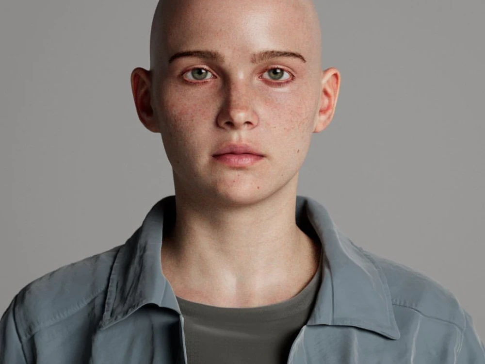 3D character modeling, 3D realistic character, 3D model, 3D rigging ...