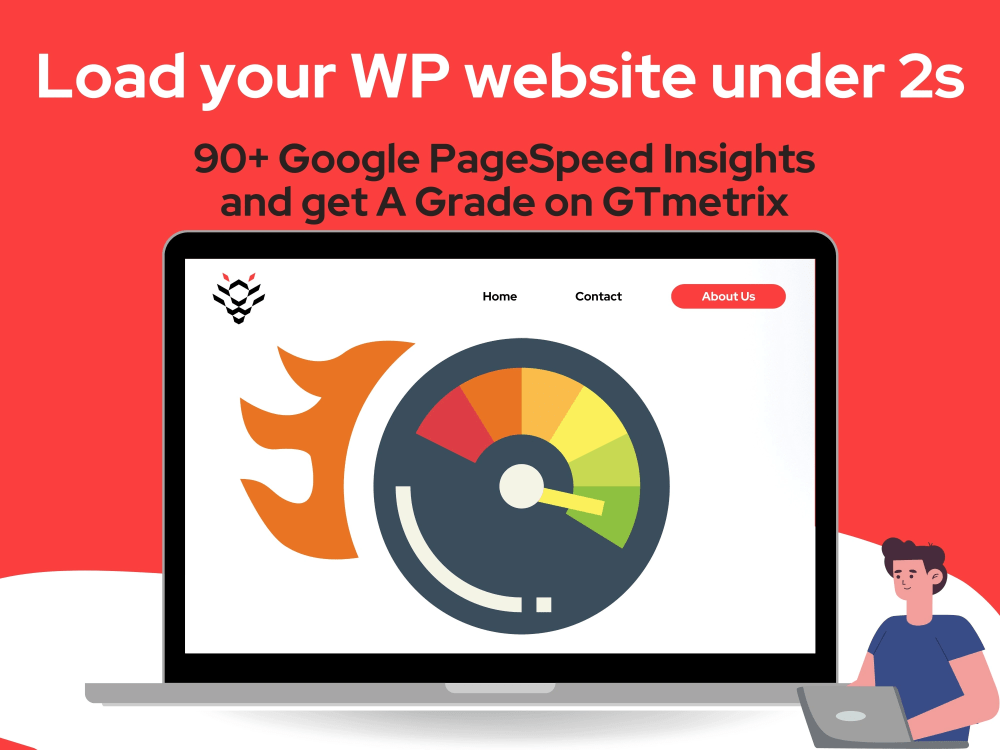 WordPress & Woocommerce Page Speed Optimization 95+ Score | Upwork