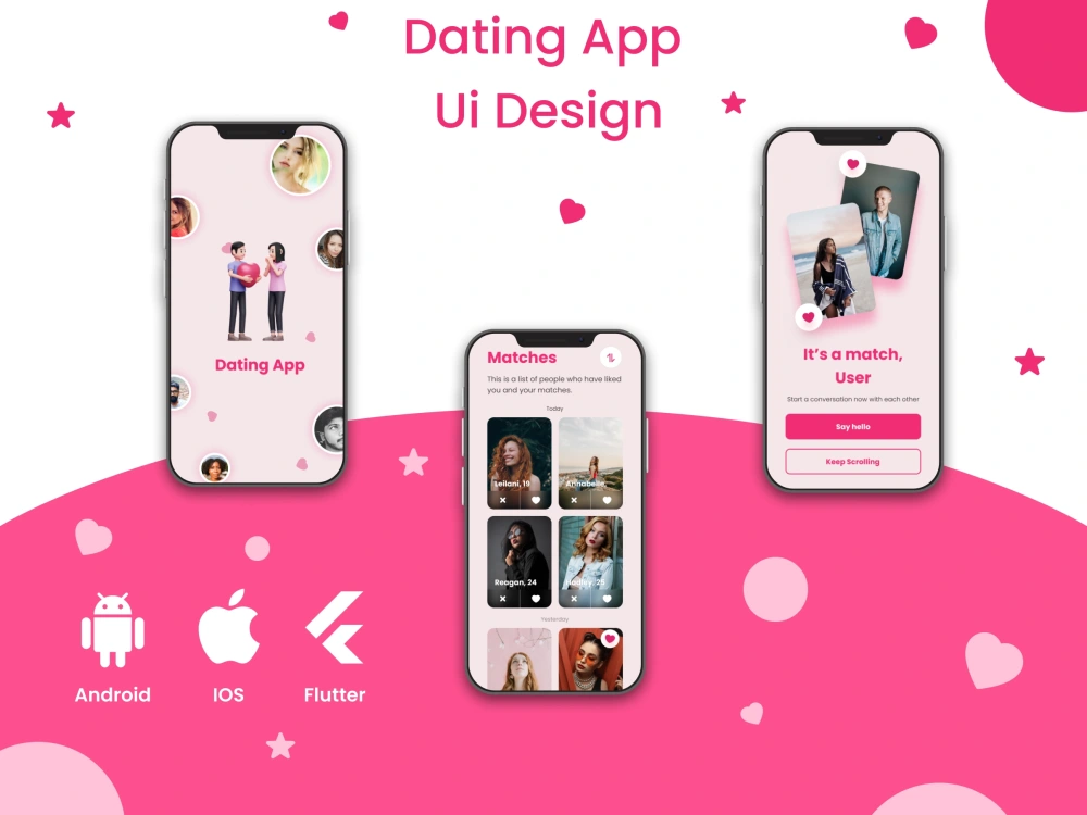 Dating Mobile App Android/IOS with Admin Panel | Upwork