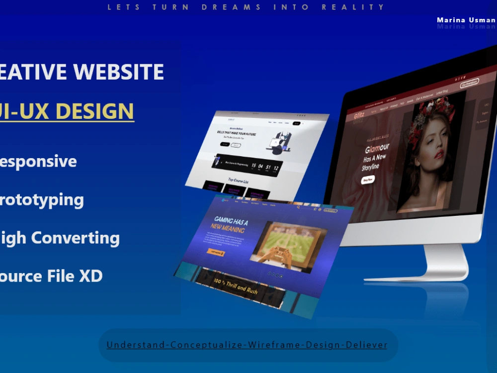 Modern website UI design for your business | Upwork