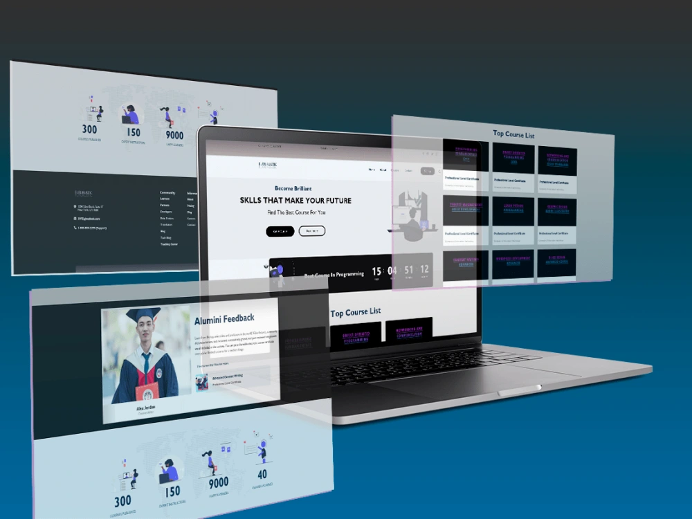 Modern website UI design for your business | Upwork