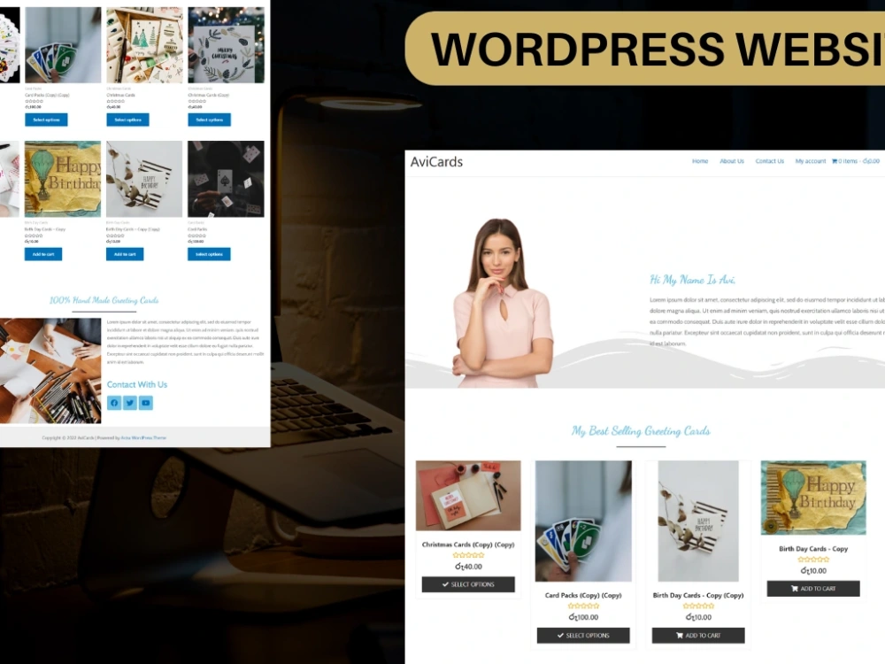 Responsive web design and web development with WordPress | Upwork