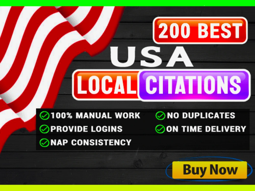 Top USA local citations and directory submission | Upwork