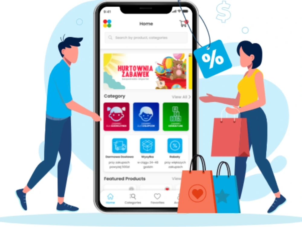 An Ecommerce Android Ios Application For Your Ecommerce Store Using Flutter Upwork