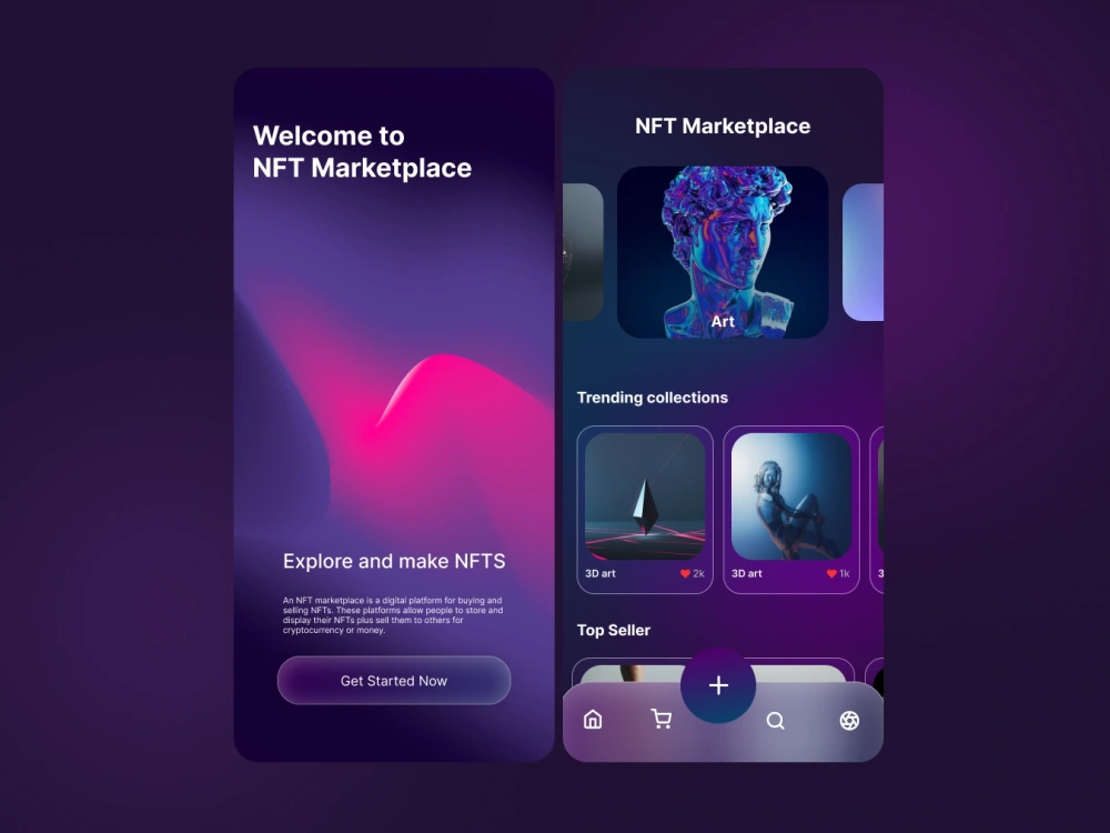 A stunning Ui design for your app | Upwork
