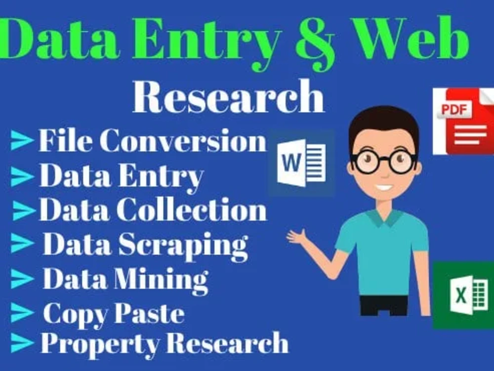 An experienced microsoft office(word, power point, excel) &dataentry expert | Upwork