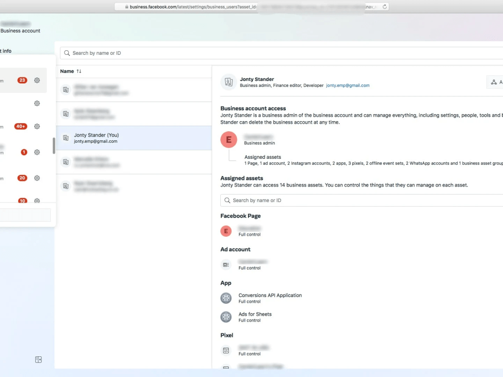 An optimized Meta Business Manager Account | Upwork