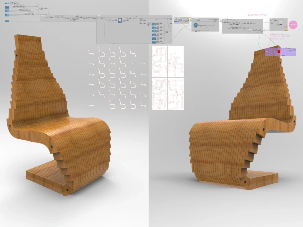 A Parametric Grasshopper Script for Product and Furniture Design | Upwork