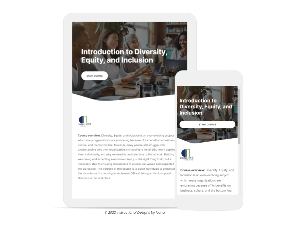 A Fully Developed 60min Interactive eLearning Course Designed in Rise ...
