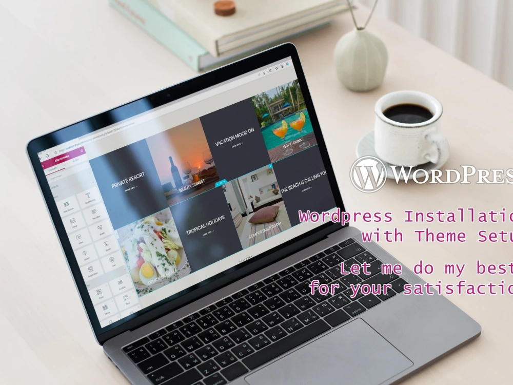 Wordpress Installation With Theme Setup | Upwork