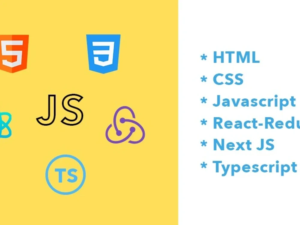 A frontend developer, html CSS Javascript, bootstrap, react redux next ...