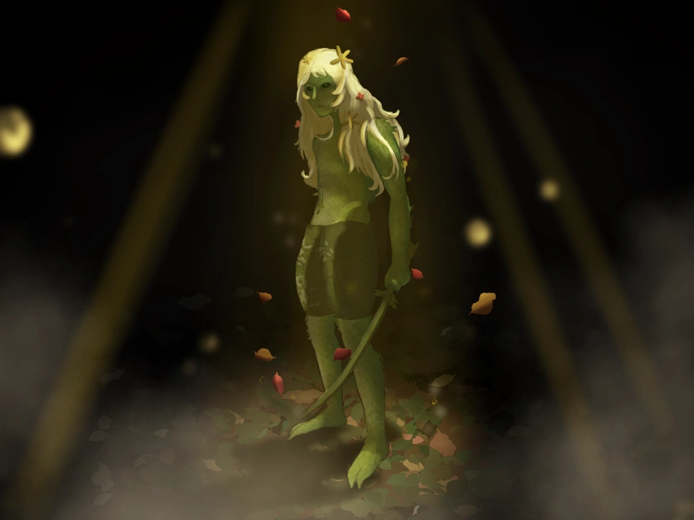 Full body, fully rendered splash art illustration | Upwork