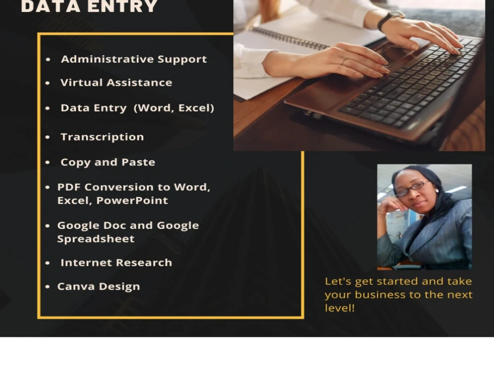 Accurate data entry services with well-organized virtual assistance ...