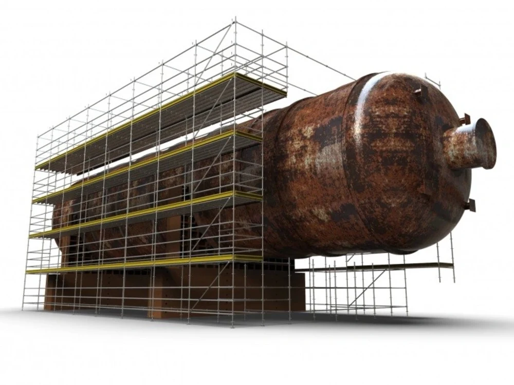 A sheet metal part and drawing and dxf for laser cutting (+rendering ...