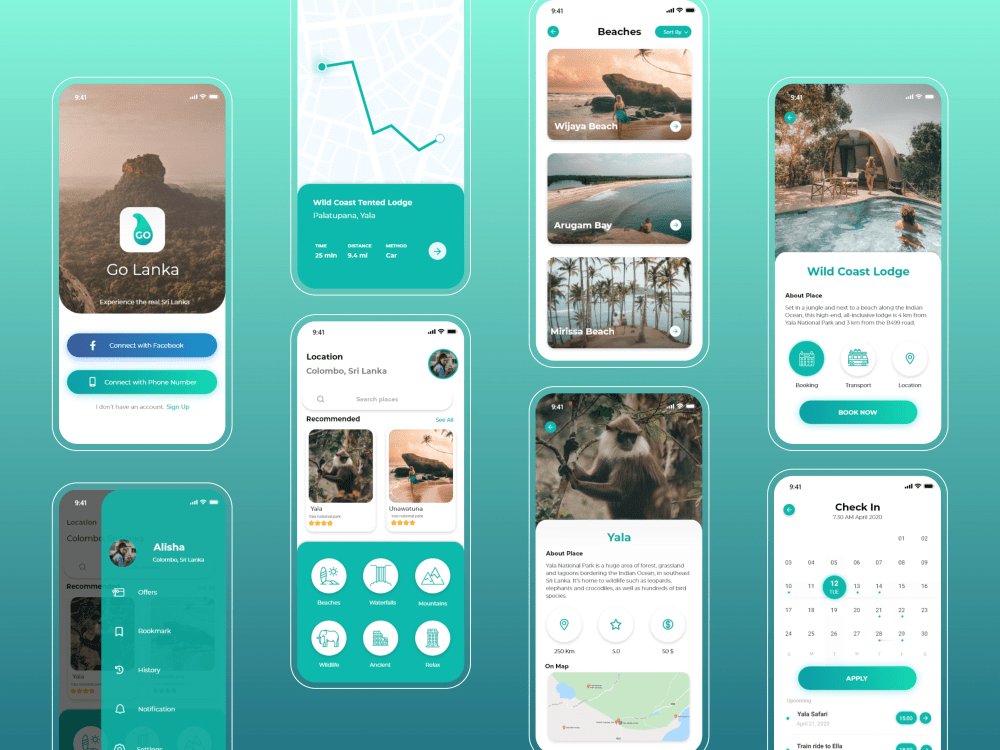 Creative UI UX design for mobile app | Upwork