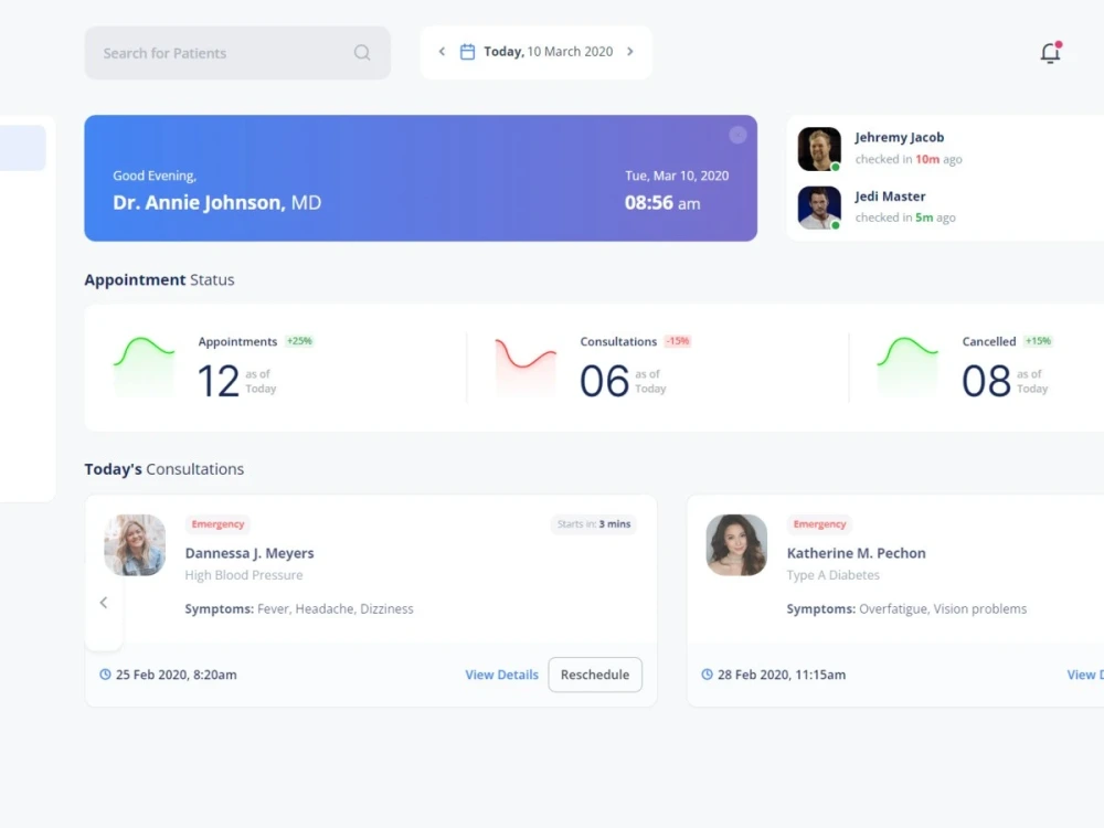 An Amazing UI UX Design for Hospitality / Health Domain | Upwork