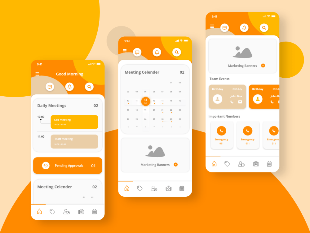 Creative UI UX design for mobile app | Upwork