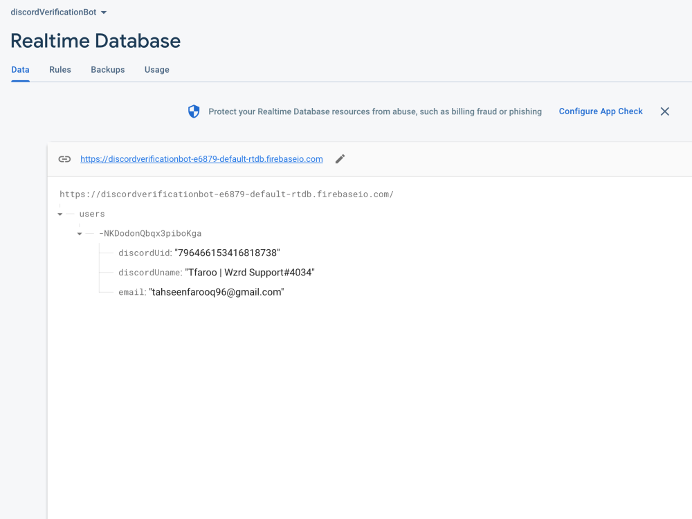 Discord verification user verification bot. | Upwork