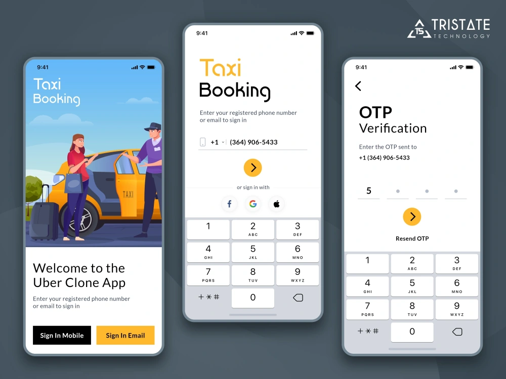 A Ride sharing/booking app like Uber or Ola - Online Taxi at Fingertips app | Upwork