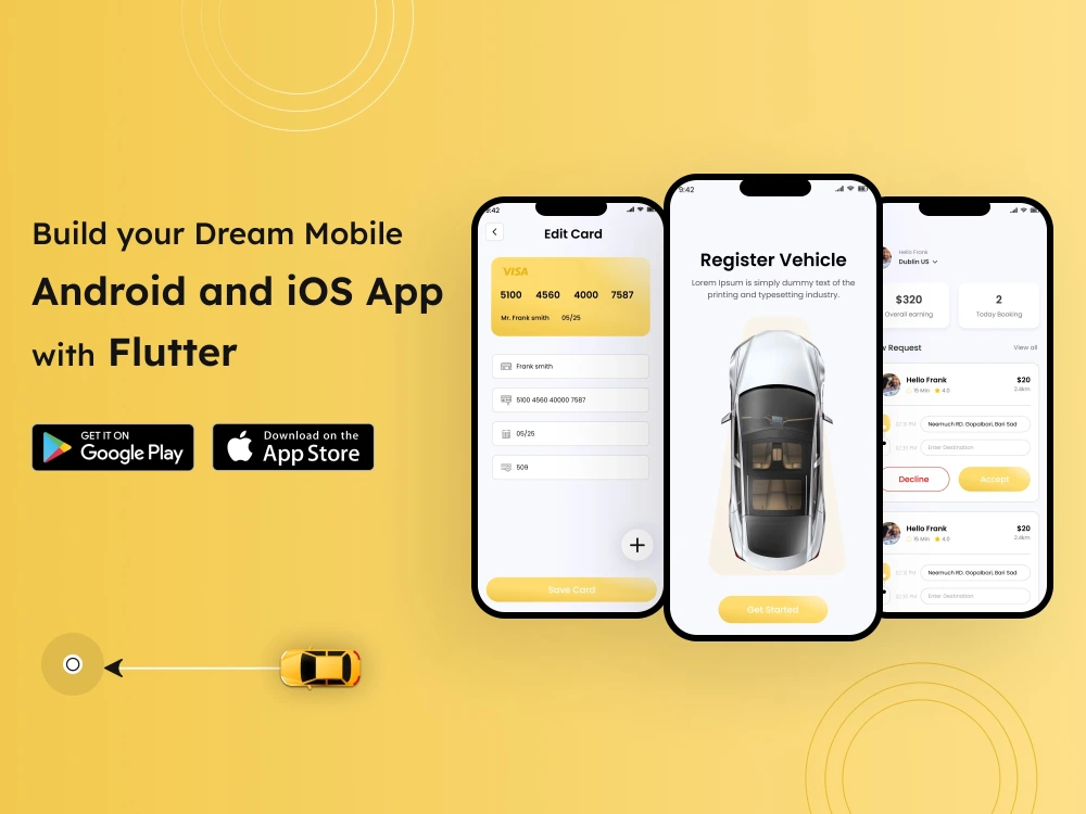 Your dream mobile application with flutter (android & iOS) | Upwork
