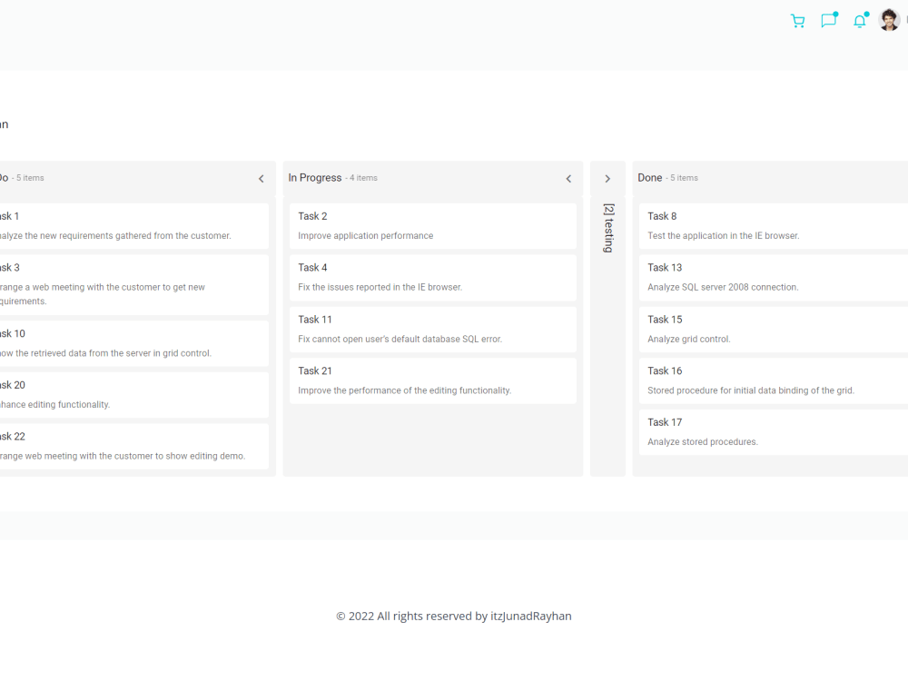 A React Admin Dashboard with lot's of features | Upwork