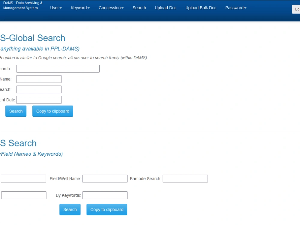 Document Archiving & Management System | Upwork