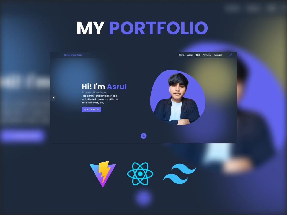 A Responsive Portfolio Website with a Modern Design | Upwork