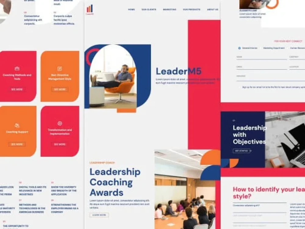 A complete website with your company logo, information, and photos ...
