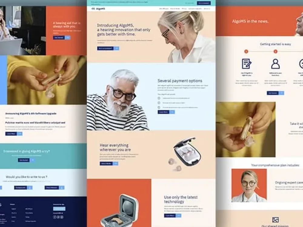 A complete website with your company logo, information, and photos ...