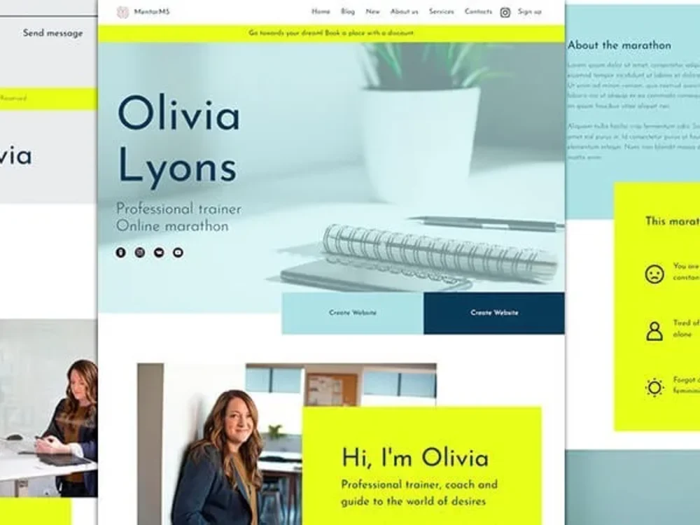 A complete website with your company logo, information, and photos ...