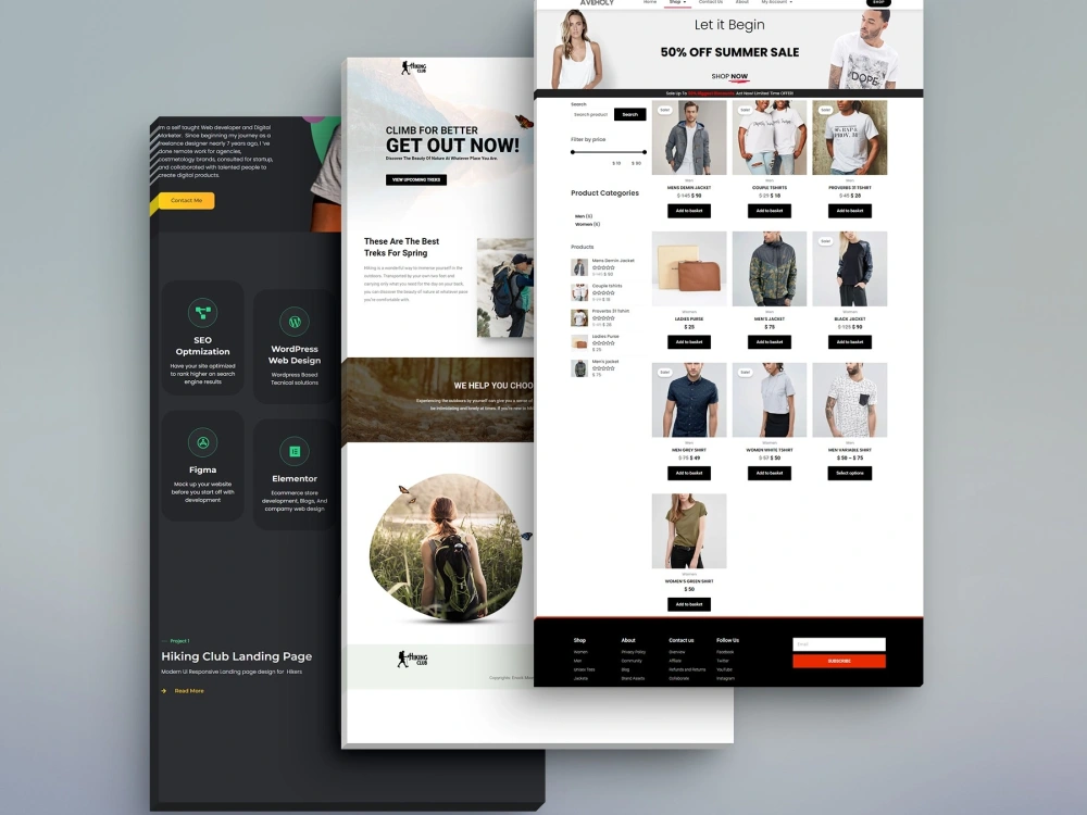 A Fully Interactive And Responsive Ecommerce Store Upwork
