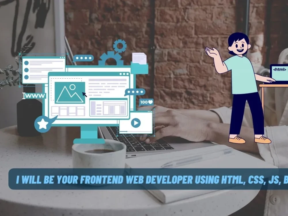 Your Frontend Web Developer Using Html Css Js Bootstrap Upwork