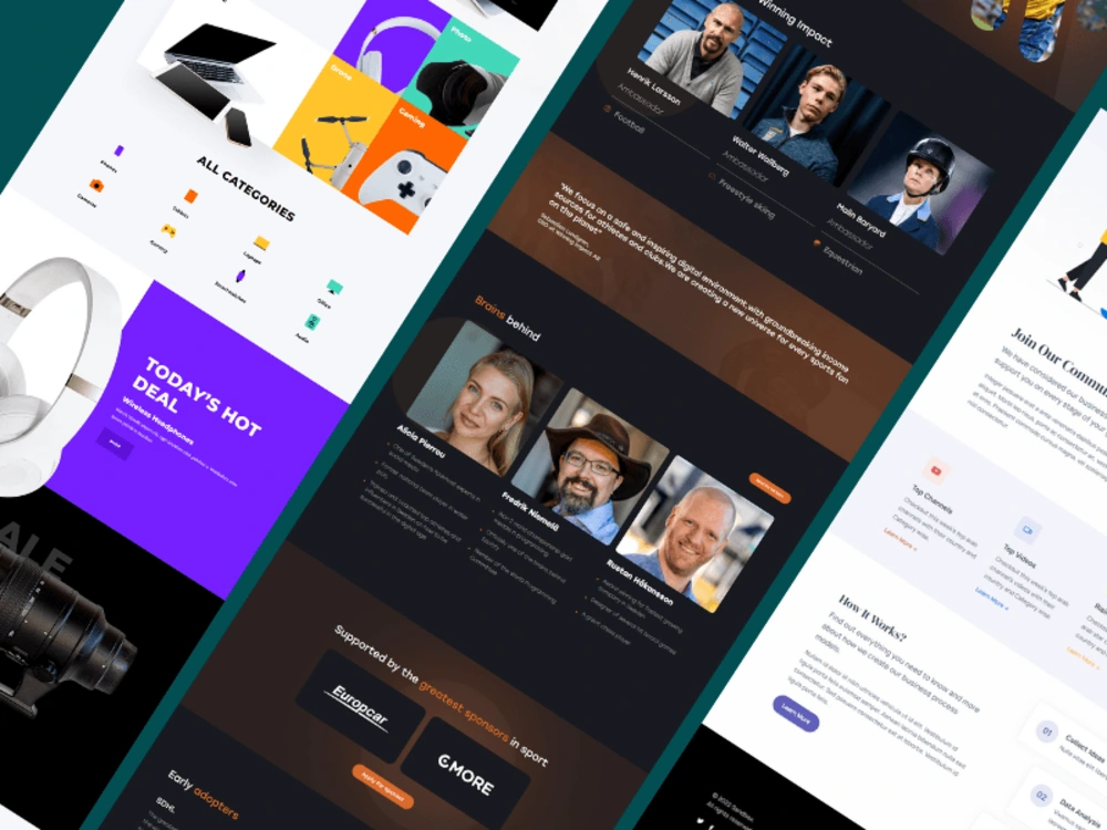 Your PSD design converted to high quality HTML, CSS and Bootstrap | Upwork