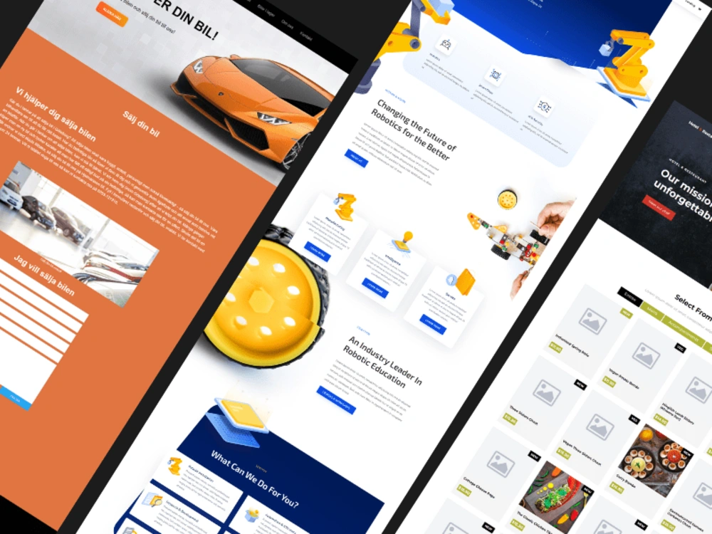 Your Psd Design Converted To High Quality Html Css And Bootstrap Upwork