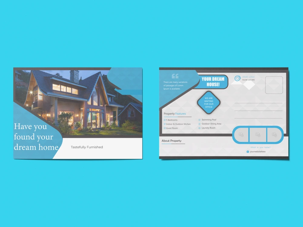 Professional corporate postcard design for your business | Upwork