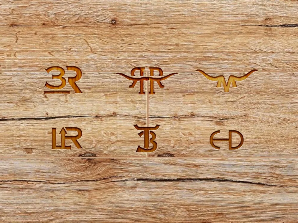 An amazing farm, Ranch, and Western cattle brand logo within 48 hours ...