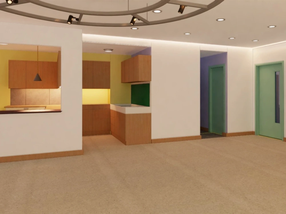 Detailed office space with Render Images | Upwork