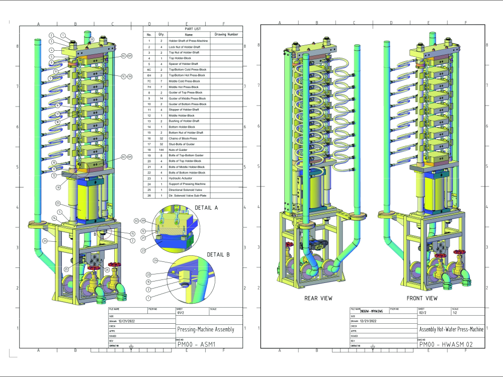 Mechanical Design in 2D and 3D Modeling Technical Drawings | Upwork