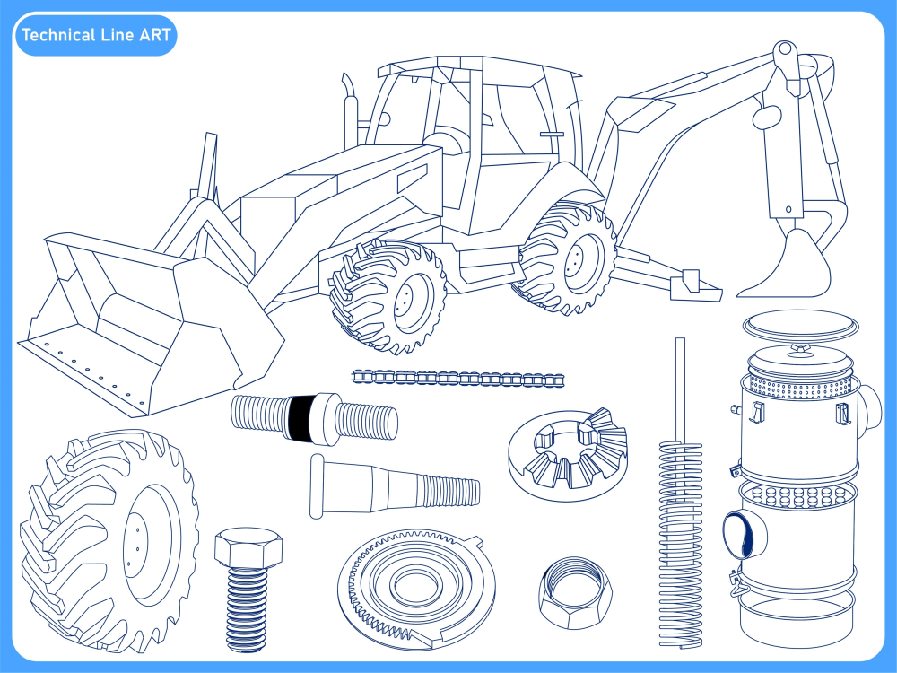 High-quality ready to print Technical drawing | Upwork