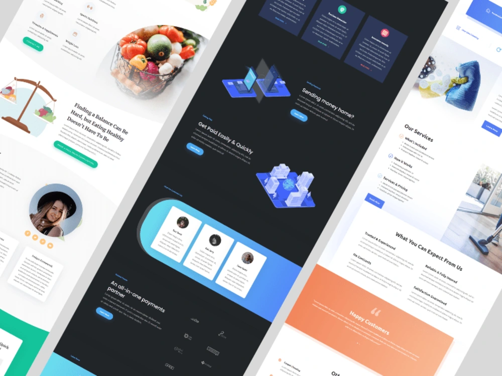 Your Figma design converted to high quality HTML, CSS and Bootstrap | Upwork