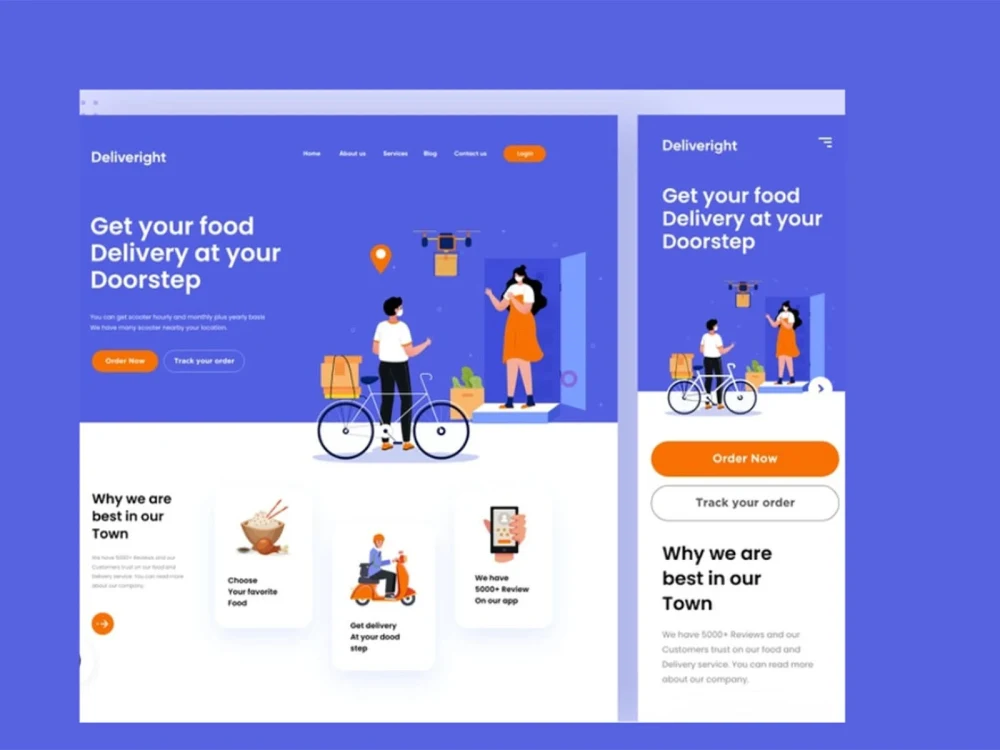 A unique responsive WordPress website design from scratch | Upwork