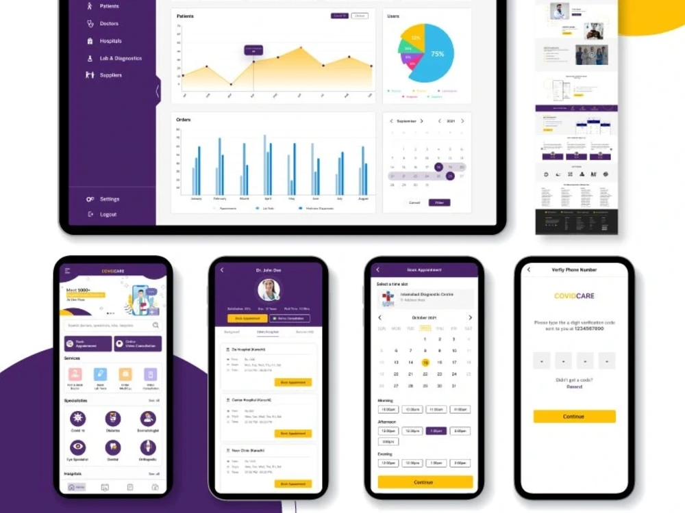Figma Designer for Web and Mobile App Designs | UI UX designer | Saas ...