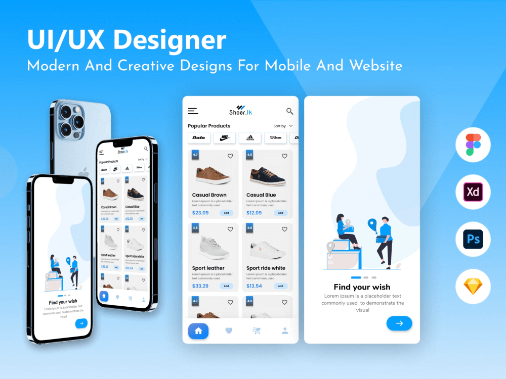 Figma Designer for Web and Mobile App Designs | UI UX designer | Saas app | Upwork