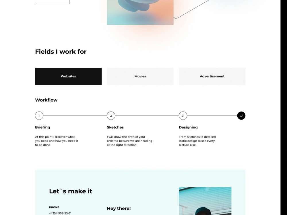 A very beautiful UX/UI design! | Upwork